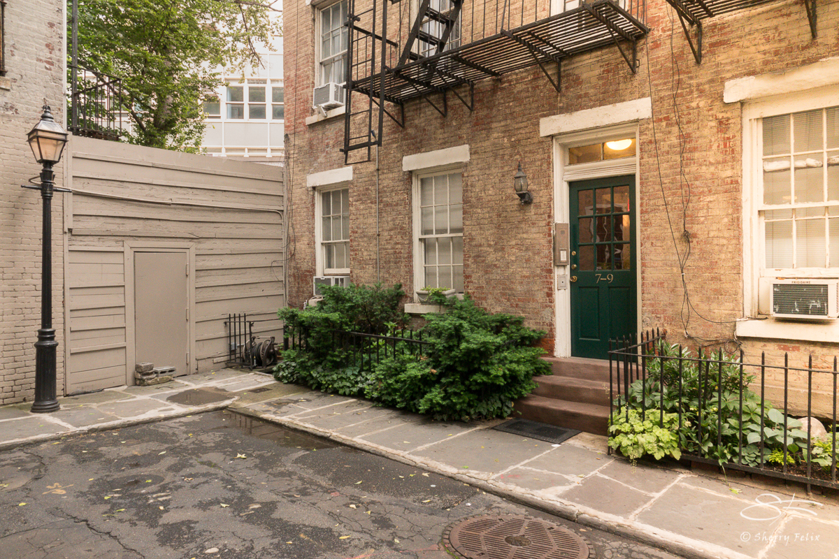 7-9 Patchin Place, NYC 6/1/2018 – Sherry Felix – port4u